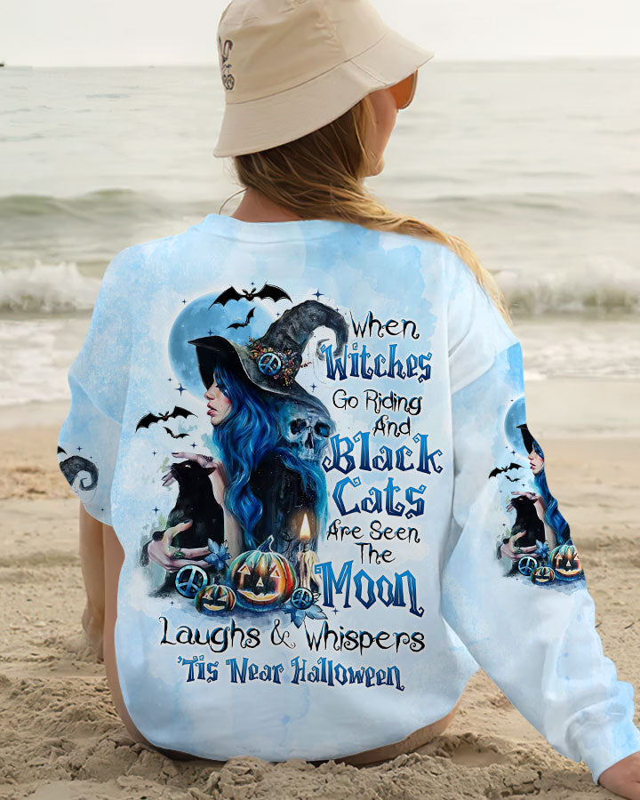 WHEN WITCHES GO RIDING HALLOWEEN ALL OVER PRINT - TLTW2108231 – Groovy ...
