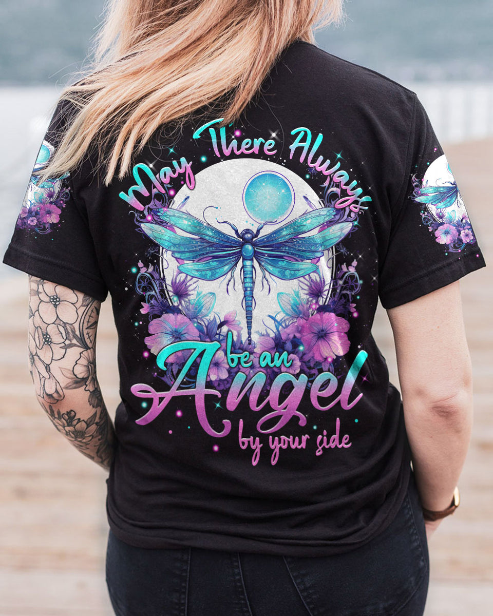 ANGEL BY YOUR SIDE DRAGONFLY ALL OVER PRINT - TYTM0408232 – Groovy Hippie