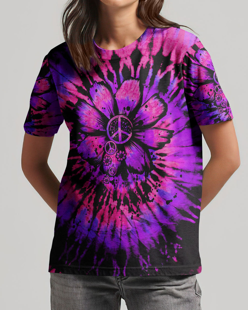 HIPPIE SOUL DAISY TIE DYE ALL OVER PRINT - TLTW3006231 – Groovy Hippie